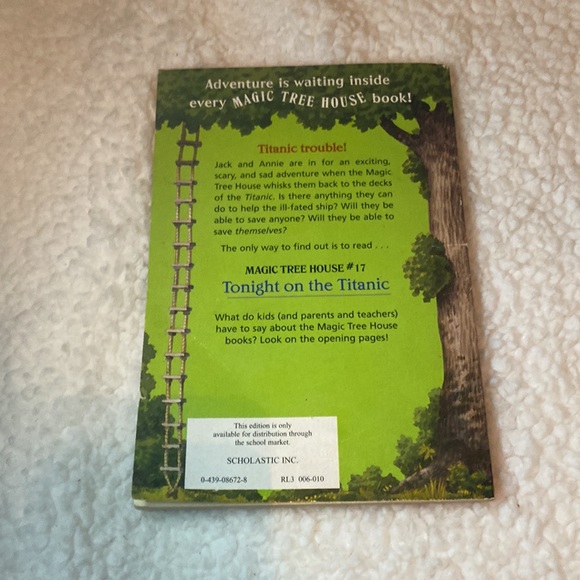Other | Magic Tree House 17 Tonight On The Titanic | Poshmark